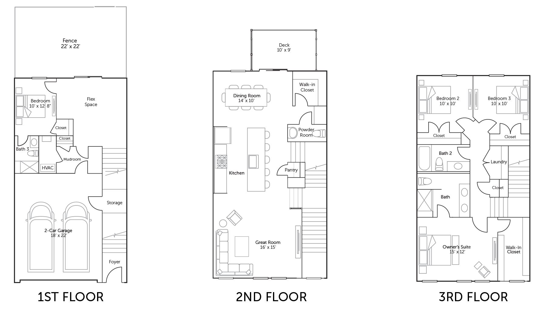 The Villas at Patapsco Glen - Floor Plans | Luxury Apartments in ...